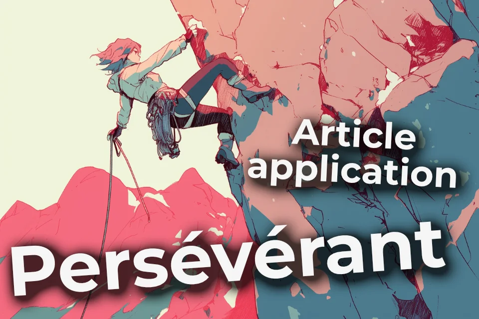 Écrire un personnage persévérant - Rouages de l’écriture